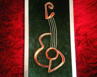 Guitar string art | Etsy