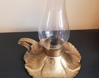 Brass oil lamp | Etsy