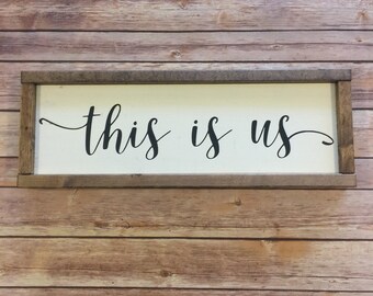 This is us sign | Etsy