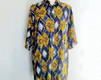 Kitenge shirt | Etsy