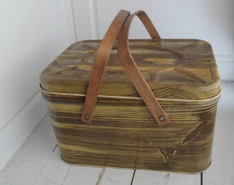 Yellow bread box | Etsy