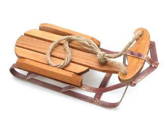 Miniature sled | Etsy