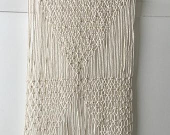 White macrame | Etsy