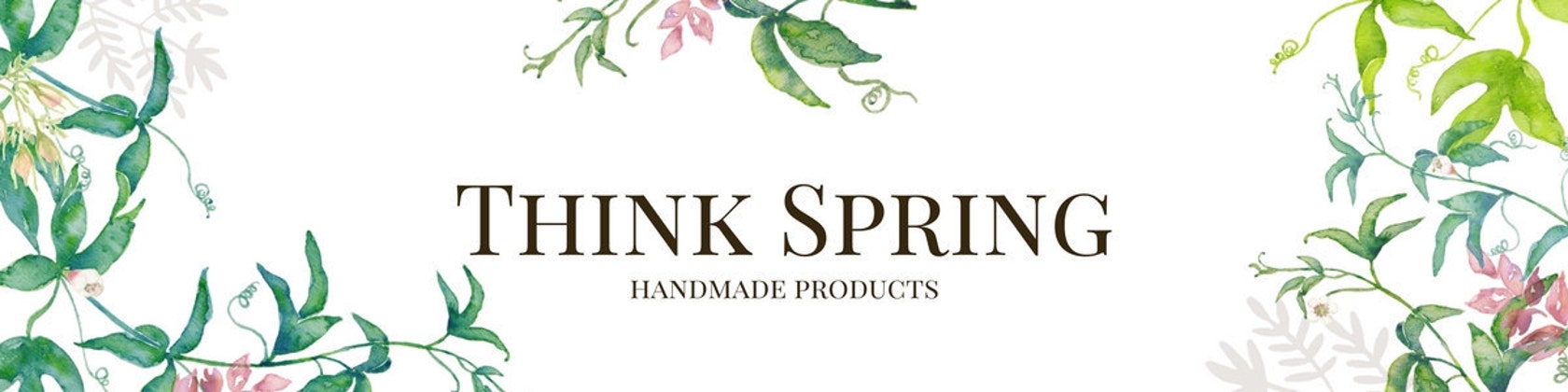 Think Spring by ThinkSpring on Etsy