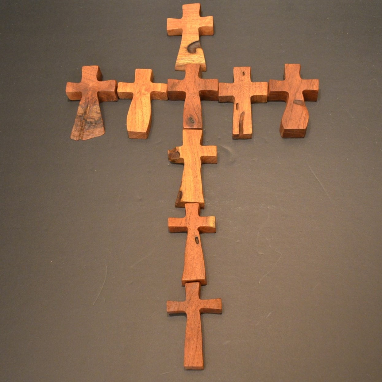 The Crooked Cross by KeepsakeCrosses on Etsy