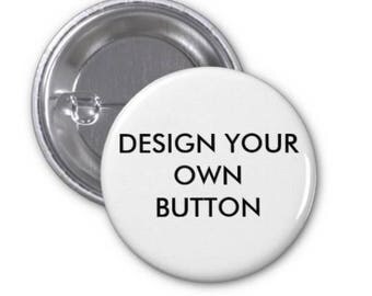 Pin back buttons | Etsy
