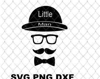 Little man svg file | Etsy