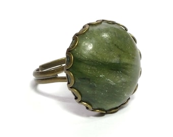 Serpentine ring | Etsy