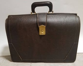 Locking briefcase | Etsy