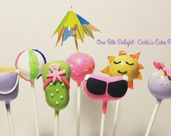 Beach cake pops | Etsy
