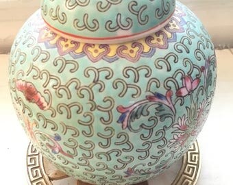 Chinese ginger jar | Etsy