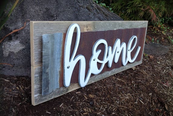 Home Sign Wood Signs Wooden Signs Home Gifts Rustic Home