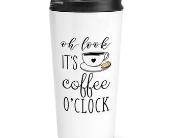 Cathrineholm poster print It's Coffee O'clock A3