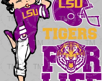 Lsu svg file | Etsy