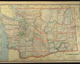 1897 Map of Washington County Georgia Sandersville landowner