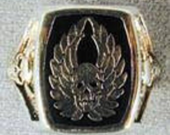 Vintage biker ring | Etsy