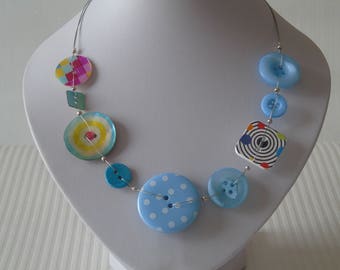 Button jewelry | Etsy