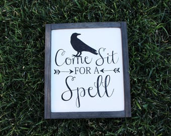 Sit a spell | Etsy