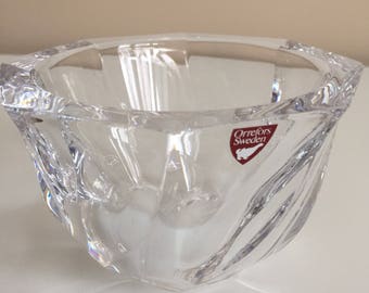 Orrefors bowl | Etsy