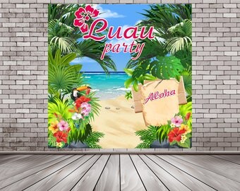 Summer Luau PRINTABLE Party by Love The Day