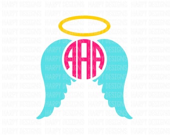 Angel wing svg | Etsy