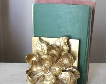 Floral bookends | Etsy