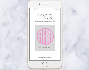 Personalized iPhone wallpapers Cell Phone Wallpaper gift