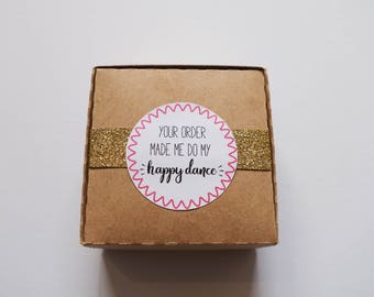 Thank you stickers | Etsy