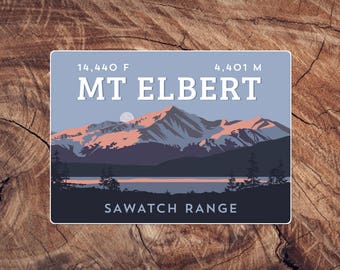 Mt. Princeton 14er Poster