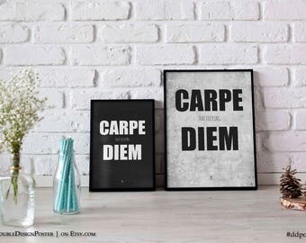 Carpe diem sign | Etsy