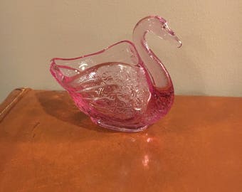 Fenton pink glass | Etsy