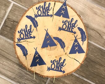 Teepee cake topper | Etsy