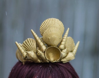 Shell tiara | Etsy