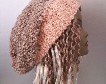 Knitted tam hat | Etsy