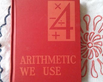 Arithmetic book | Etsy
