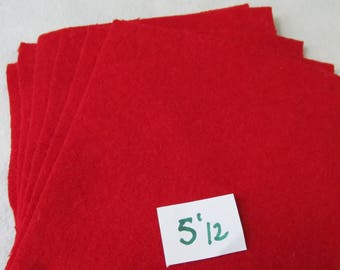 Felted wool fabric | Etsy