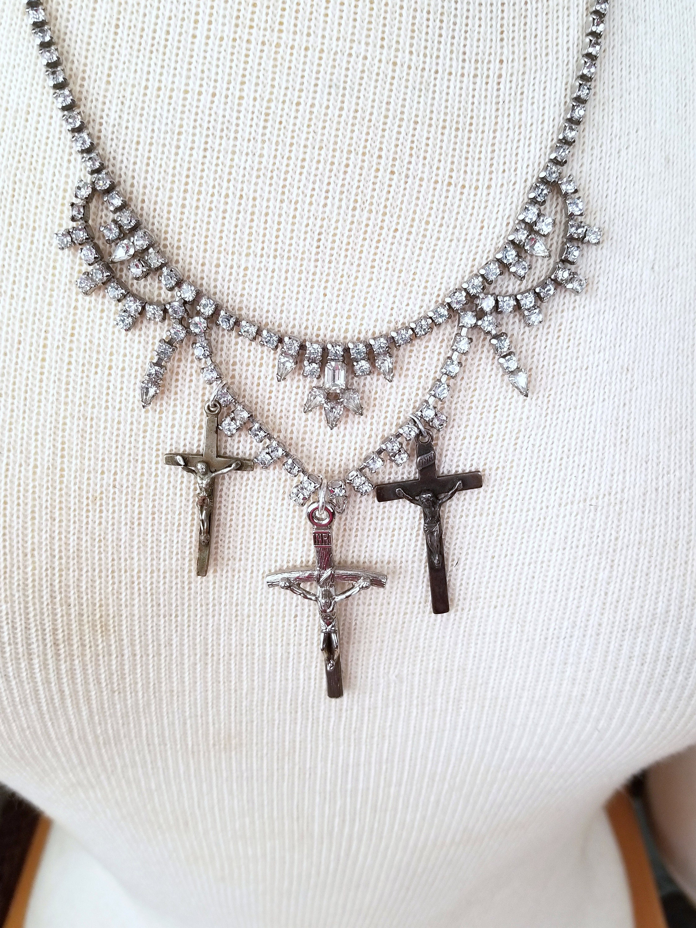 Spiritual Jewelry for Women-Cross Necklace-Religious Jewelry