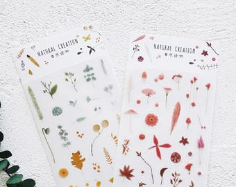 Nature sticker | Etsy