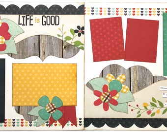 Scrapbook layouts | Etsy