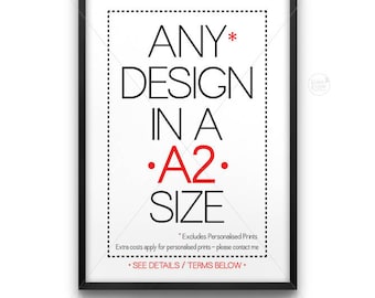 Any Print to A1 size poster MoviePoster industrial print