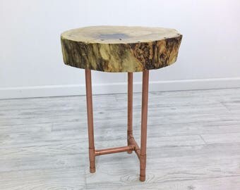 Wood slab table | Etsy