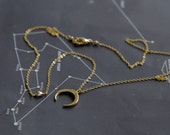 Moon necklace | Etsy