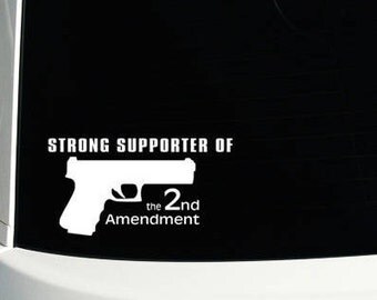 2nd amendment decal | Etsy