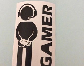 Gamer decals | Etsy