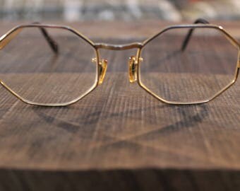 Octagon eyeglasses | Etsy