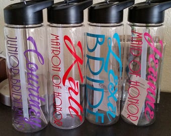 Party water bottle | Etsy