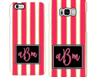 Monogram phone case | Etsy