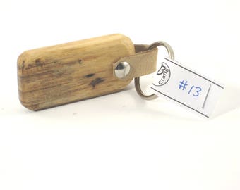 Wood keychain | Etsy