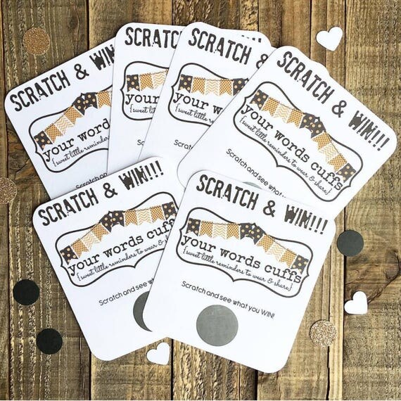 Items similar to Scratch Off Tickets on Etsy