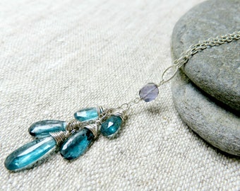 Blue stone jewelry | Etsy